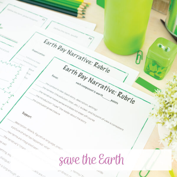 Outdoor Writing Activities – Language Arts Classroom