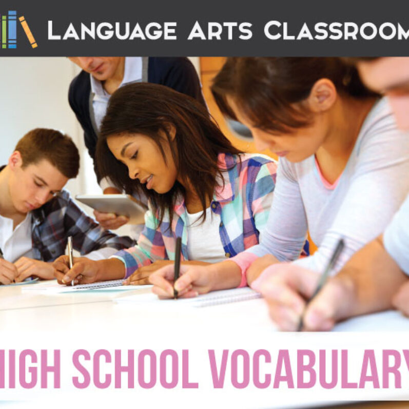 Free Vocabulary Lesson Plans High School High School Lesson Plan