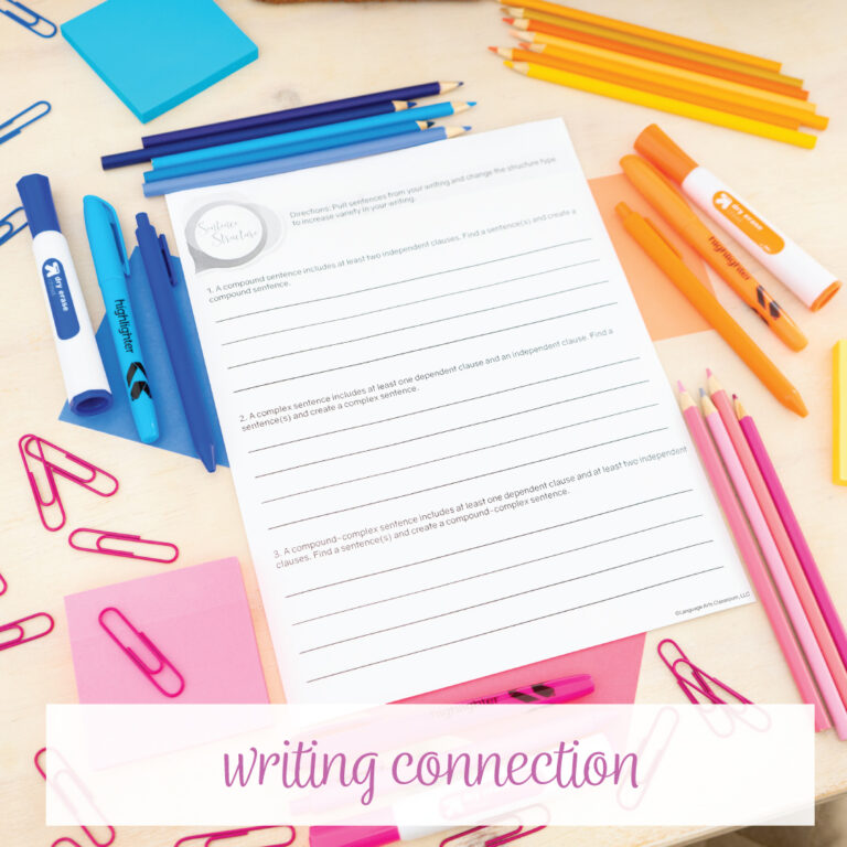 High School Grammar Worksheets and Activities – Language Arts Classroom