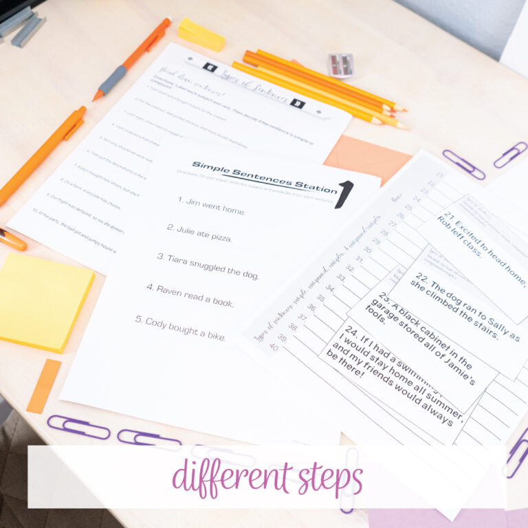 Ways to Scaffold Grammar – Language Arts Classroom