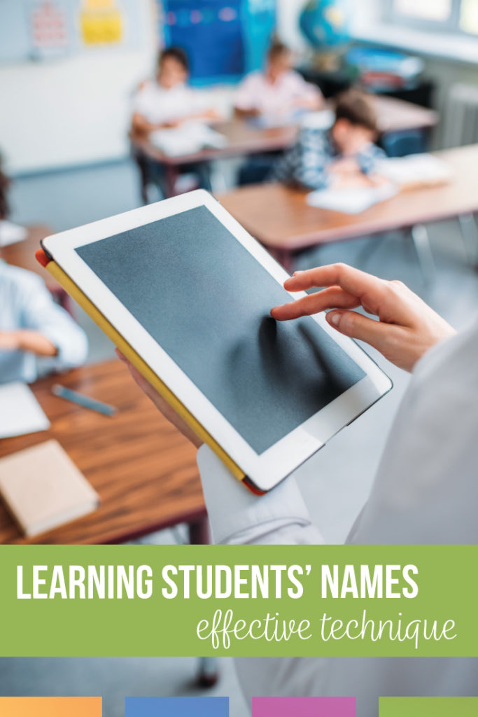 Learning Students’ Names and Improving Classroom Management – Language ...