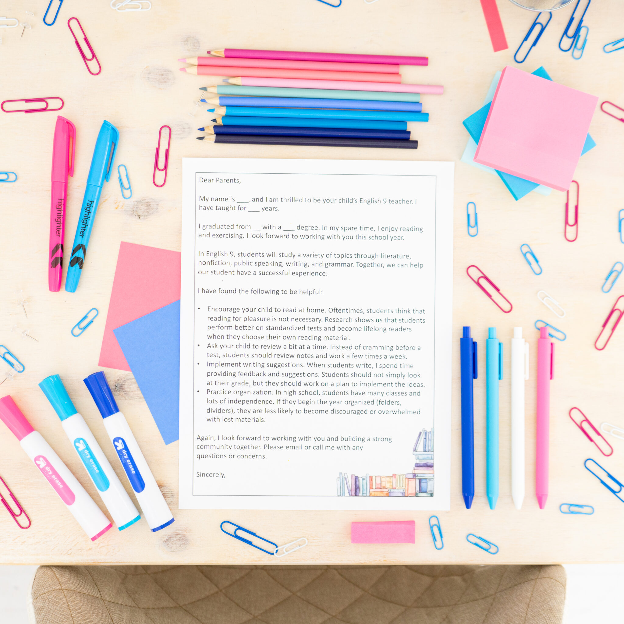 Building Student Relationships – Language Arts Classroom