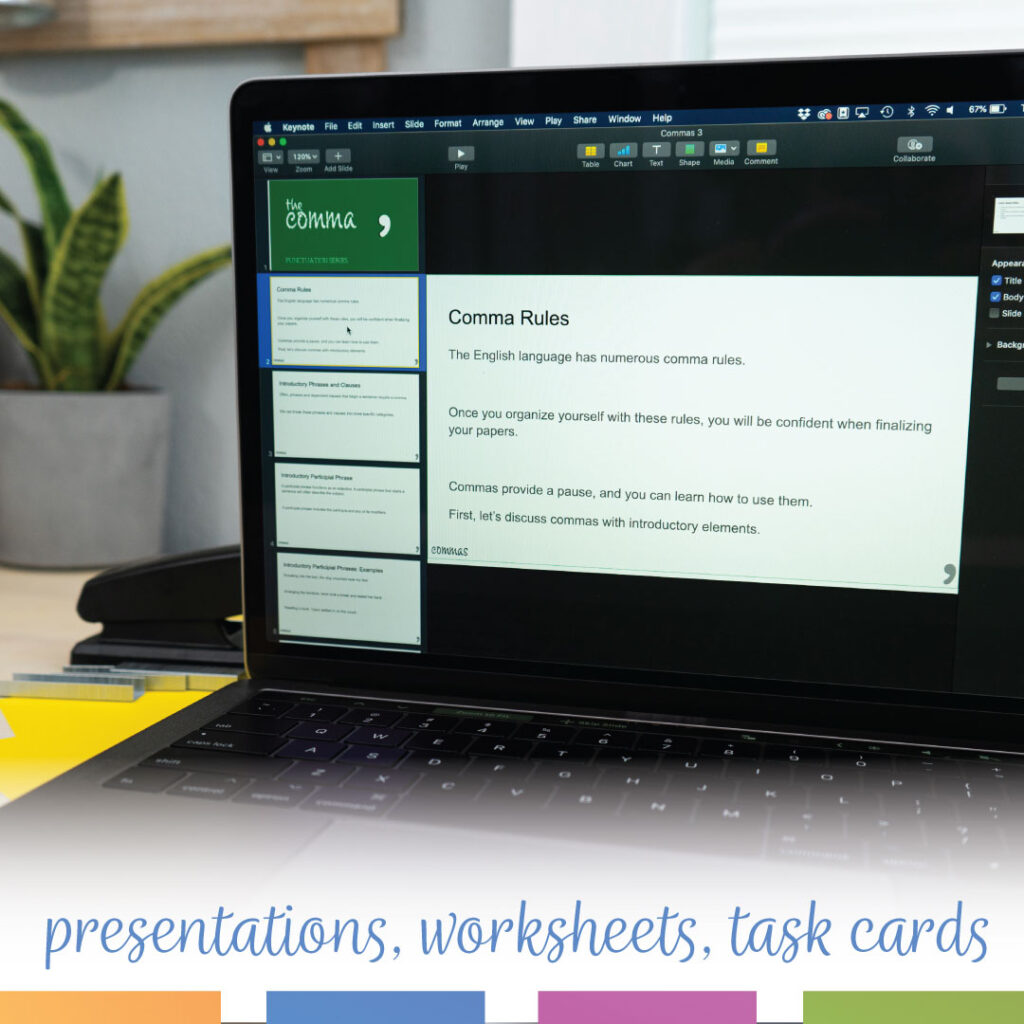 Eighth Grade Grammar Bundle | Verbals, Active & Passive Voice, Verb ...