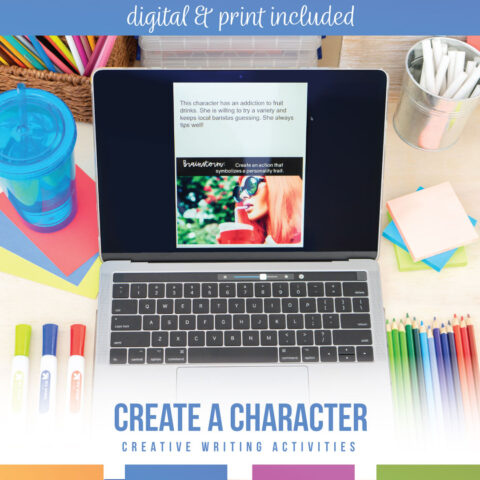 Creating Characters in Creative Writing | Two Activities to Create a ...