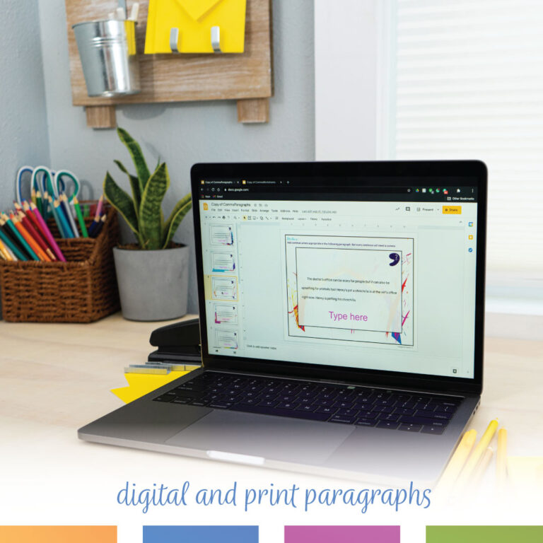 Comma Practice Punctuation Activities | Paragraphs, Lesson Plan ...