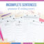 Complete Sentence Unit | Incomplete Sentences, Run Ons, Fragments ...