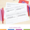 Coordinate Adjectives Task Cards & Coordinate Adjective Worksheet ...