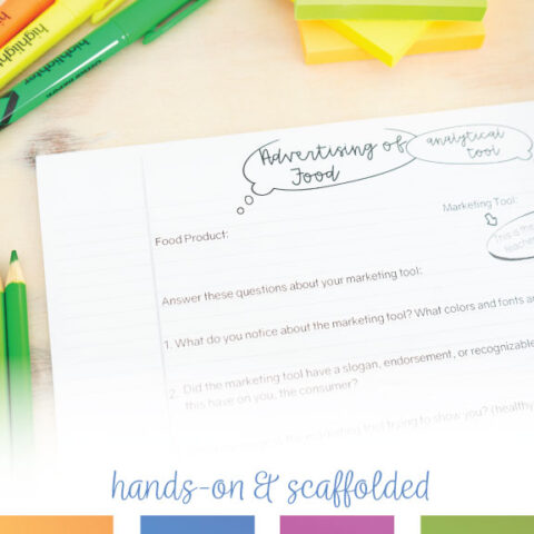 Media Literacy Advertising of Food | Media Analysis Activity – Language ...