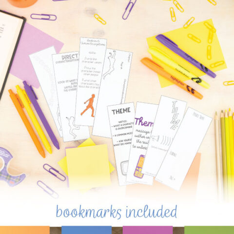 Literary Devices Coloring Sheets & Bookmarks | Literature Elements ...