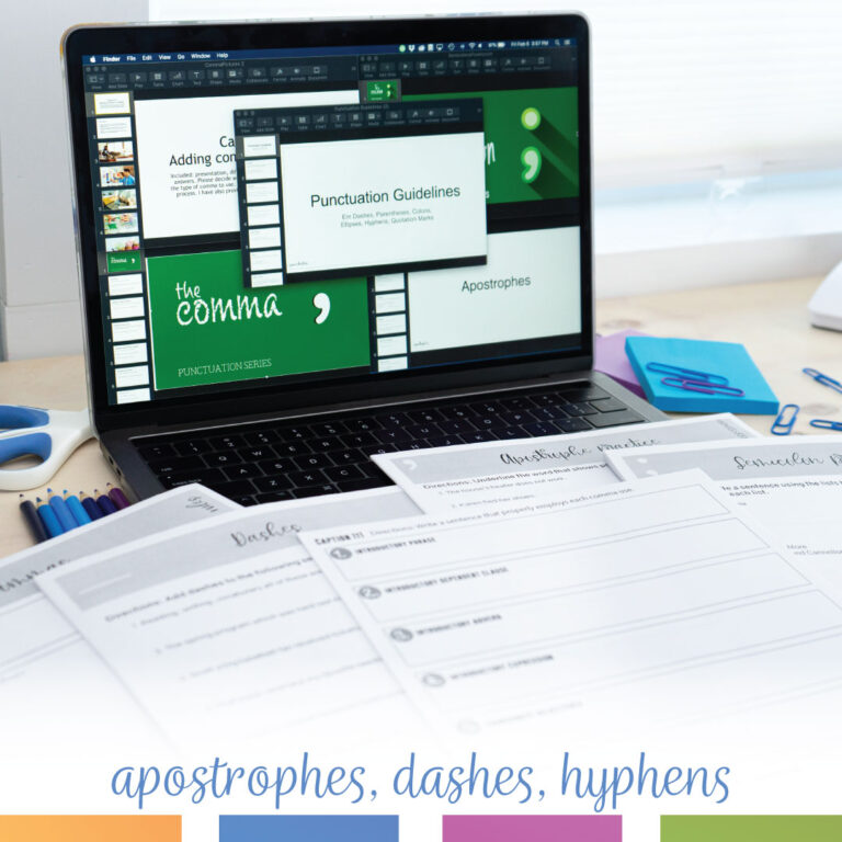 Punctuation Bundle Semicolons, Colons, Commas, Quotation Marks, & More ...