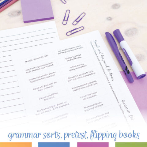 Sentence Structure Activities Bundle | Simple, Compound, Complex ...