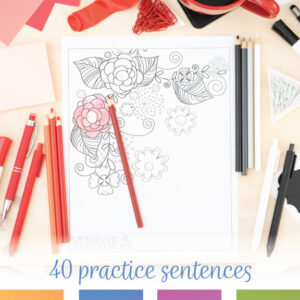 Verbals Coloring Sheets Gerunds, Participles, Infinitives Coloring ...