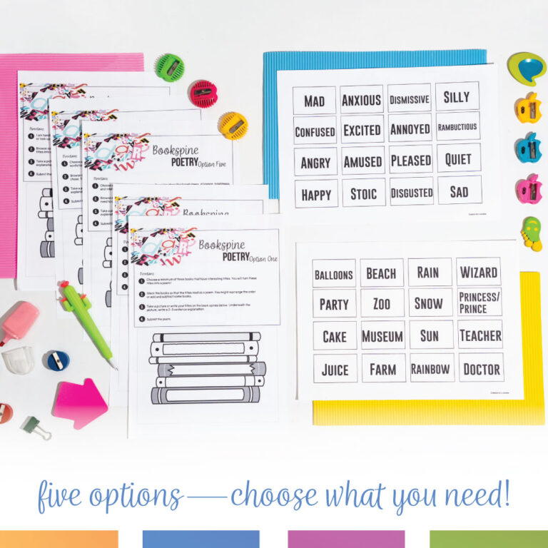 Bookspine Poetry | Library Fun Activities with Poetry – Language Arts ...