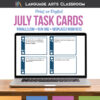 July Language Arts Activity | Grammar and Writing Errors Bell Ringers ...