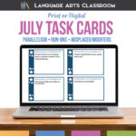 July Language Arts Activity | Grammar and Writing Errors Bell Ringers ...