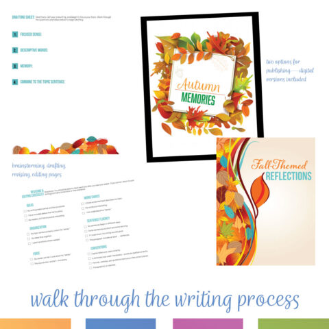 Fall Narrative Writing Activity | Five Senses Narrative Writing Lessons ...