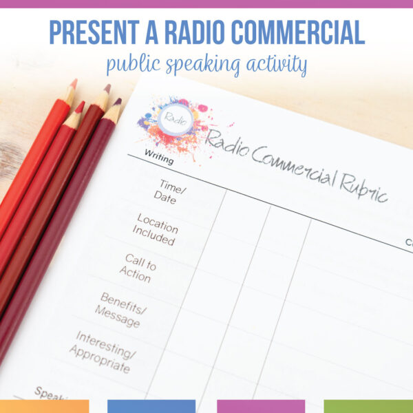 Write & Present a Radio Commercial | Verbal Communication with Mass ...